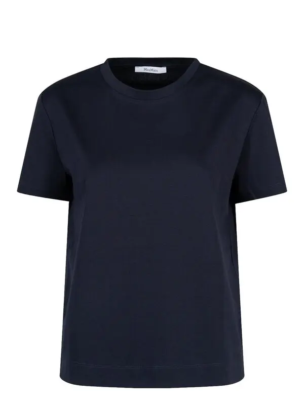 Max Mara Cotton T-shirt - Blue