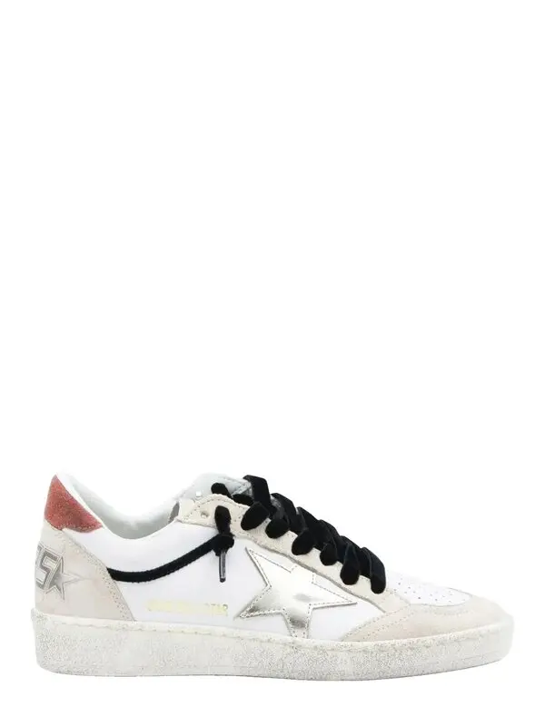 GOLDEN GOOSE Ball Star Leather Sneakers - White