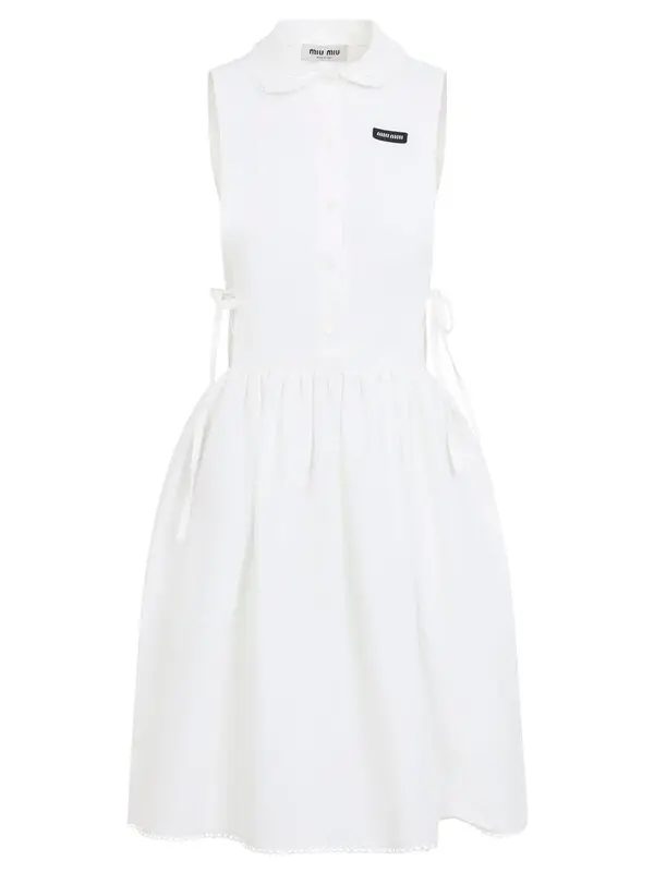 Miu Miu Mini Dress - White