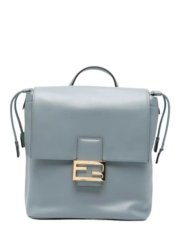 Fendi Calfskin Backpack - Blue