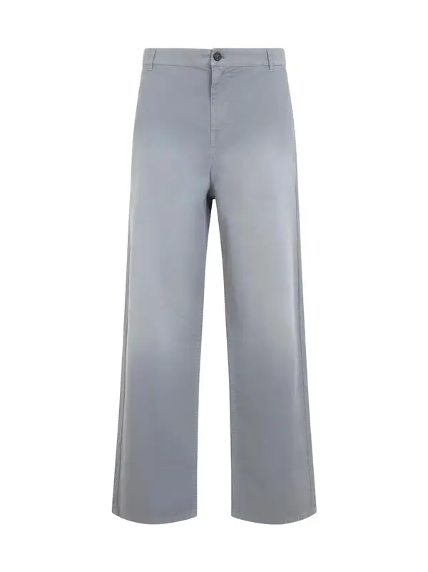 Miu Miu Trousers - Silver