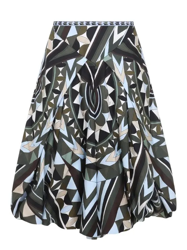 Emilio Pucci Silk Pants - Multicolor