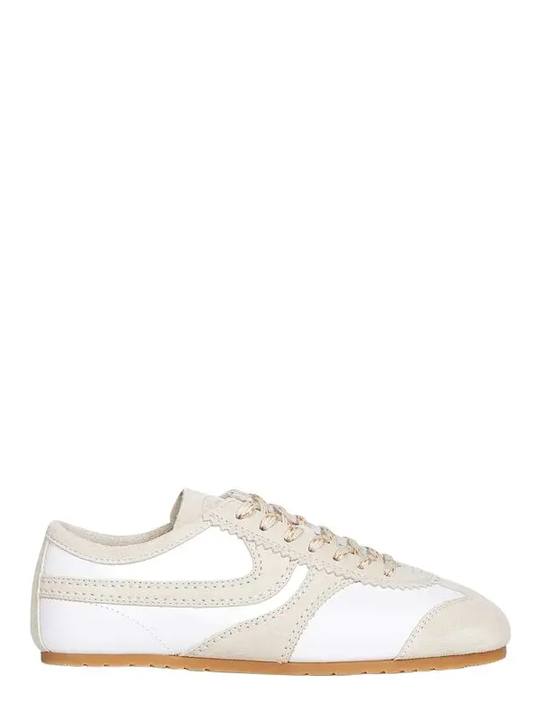 Dries Van Noten Nappa Leather Sneakers With Suede Details - Multicolor