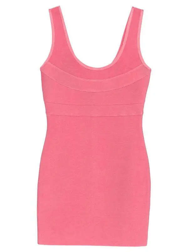 Herve Leger Day Dress - Pink