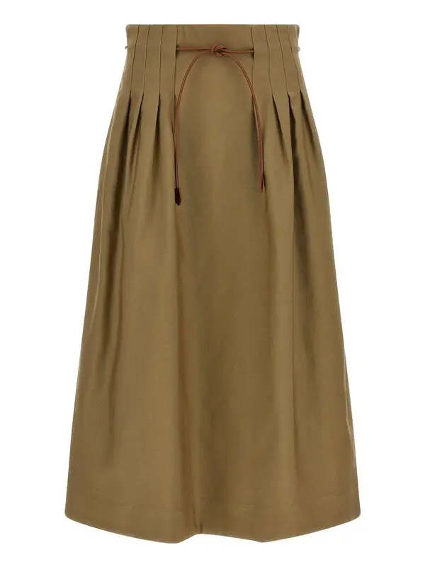 Max Mara Midi Skirt - Green