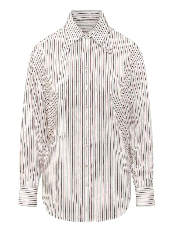 Isabel Marant Étoile Aurora Striped Shirt - White