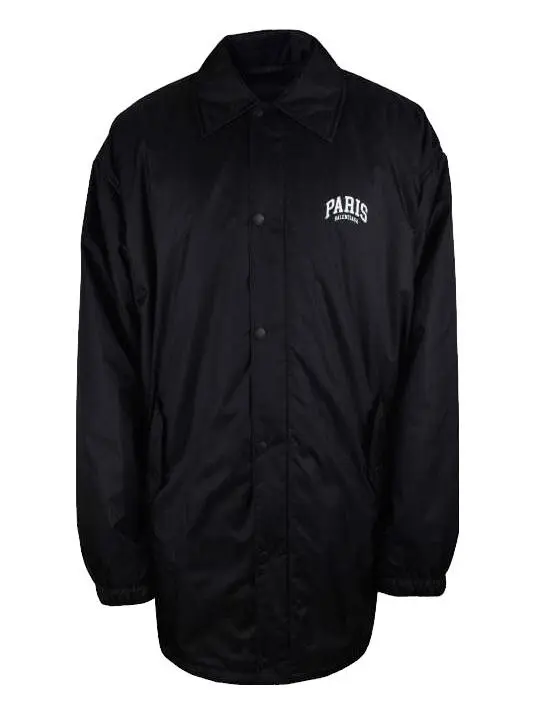 Balenciaga Waterproof Jacket - Black