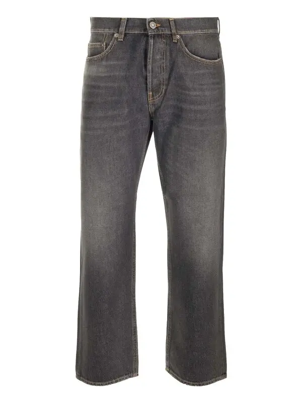 GOLDEN GOOSE Cory Loose Fit Denim Jeans - Black
