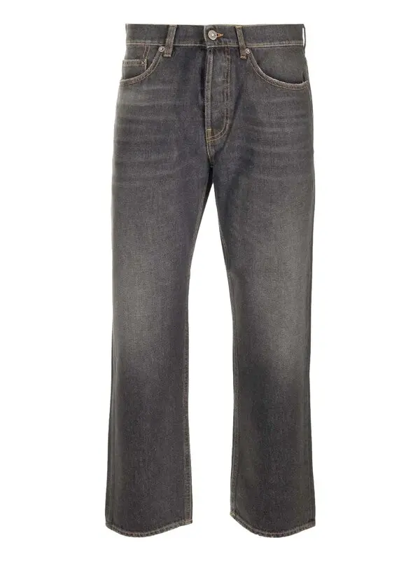 GOLDEN GOOSE Cory Loose Fit Denim Jeans - Black