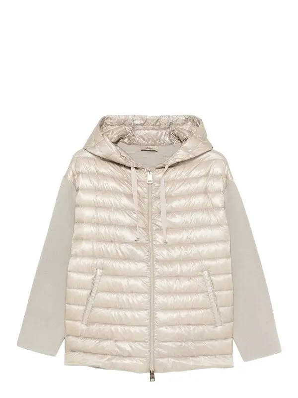 Herno Cotton And Nylon Down Jacket - Multicolor