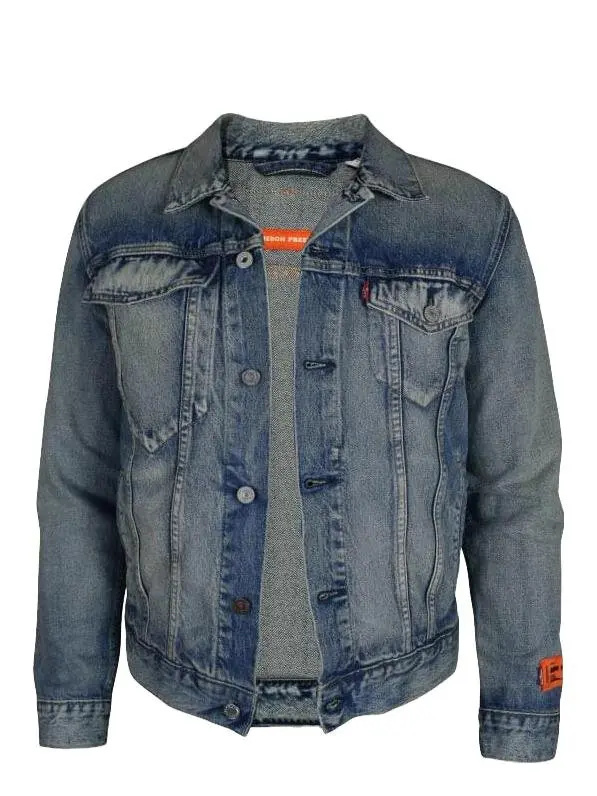 Heron Preston Denim Jacket - Blue