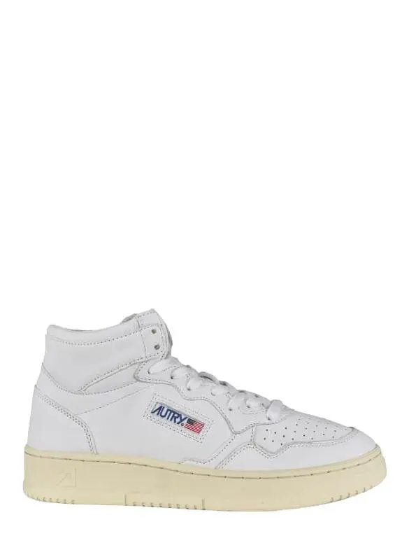 AUTRY Medalist Mid Sneakers - White
