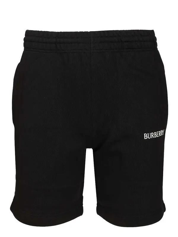 Burberry Cotton Shorts - Black