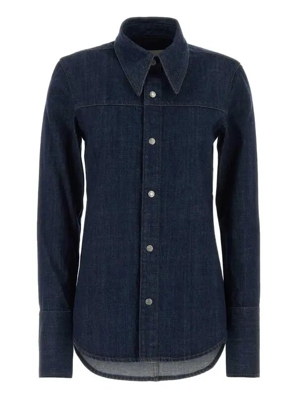 AMI Paris Denim Shirt - Blue