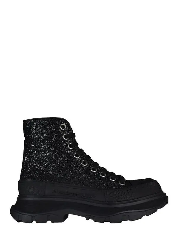 Alexander McQueen Tread Slick High Sneakers - Black