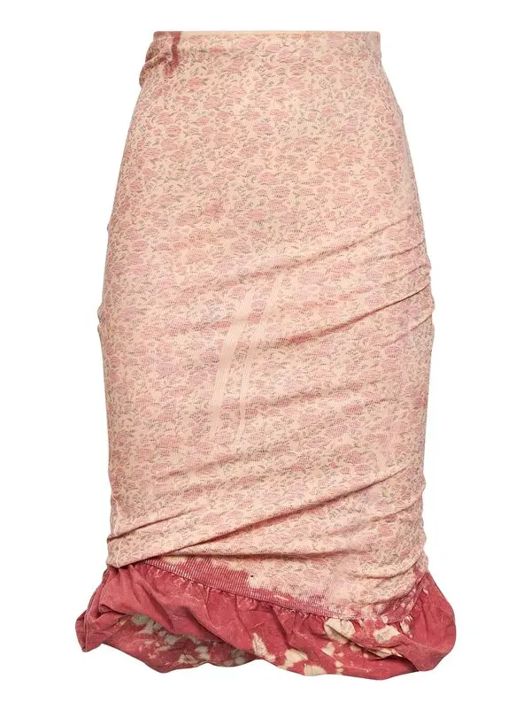 DIESEL® O-pale Midi Skirt - Multicolor