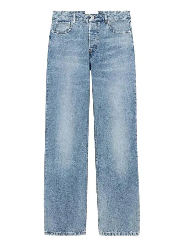 AMI Paris Wide-leg Jeans - Blue