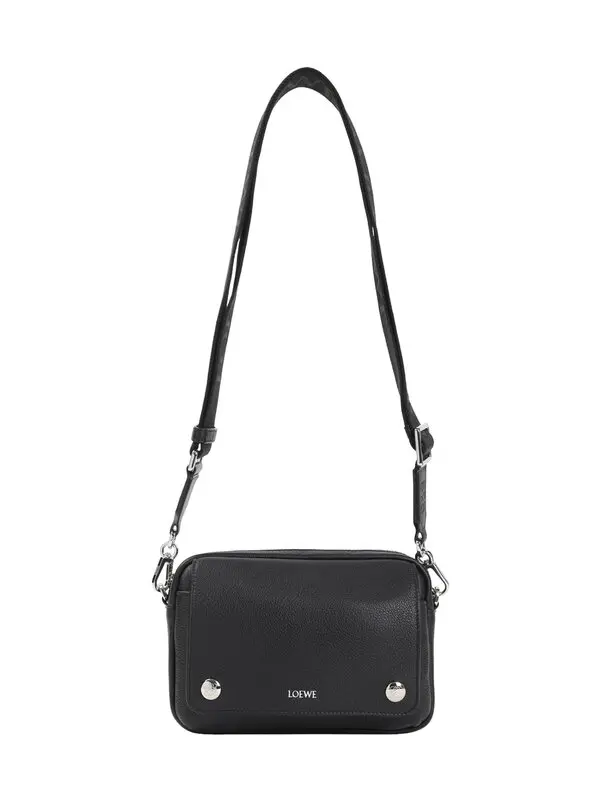 Loewe Pebble Messenger Small Bag - Black