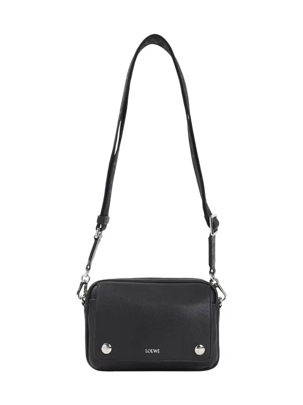 Loewe Pebble Messenger Bag - Black