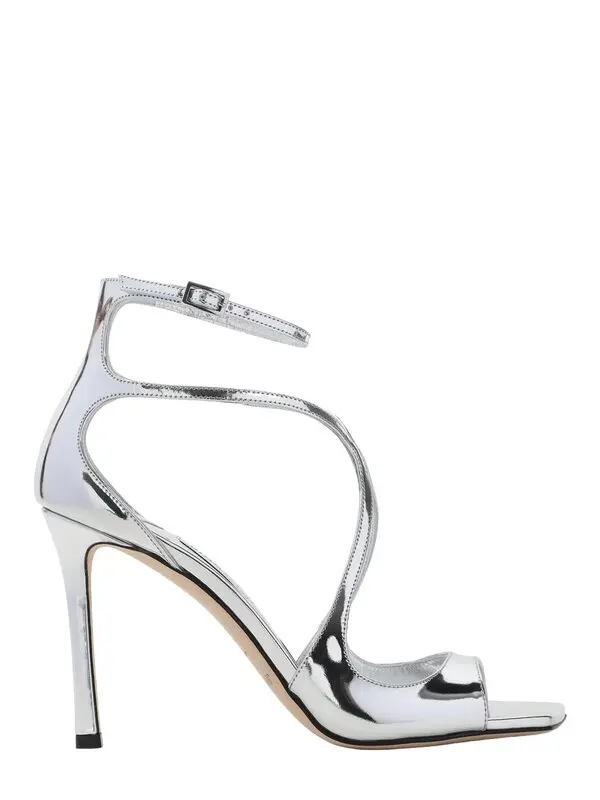 JIMMY CHOO Azia 95 Sandal - Silver