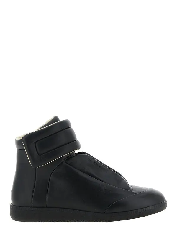 MAISON MARGIELA Future Leather Sneakers - Black