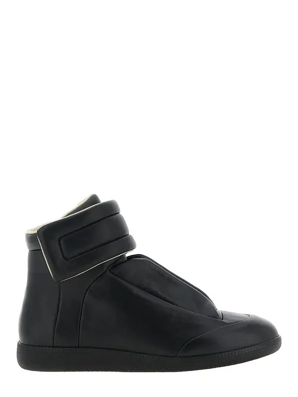 MAISON MARGIELA Future Leather Sneakers - Black