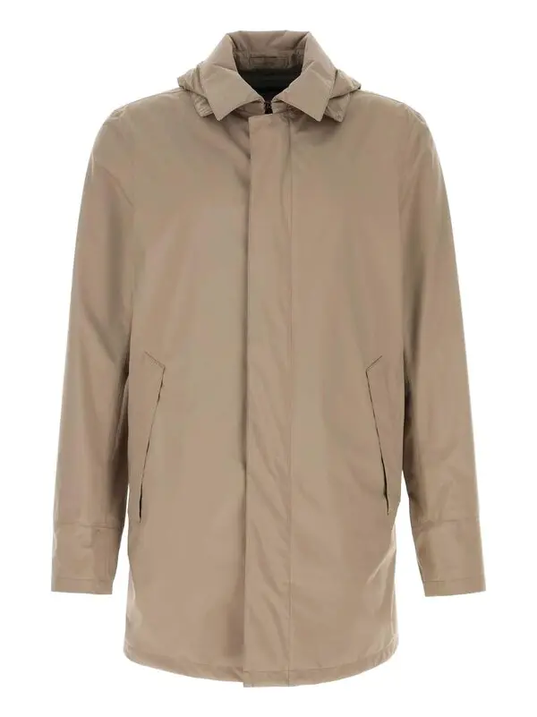 Herno Polyester Jacket - Brown