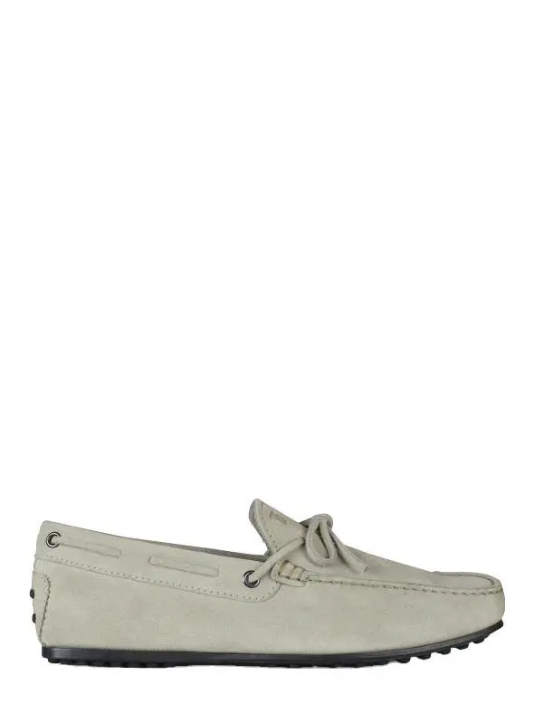 TOD'S Suede Loafers - Gray