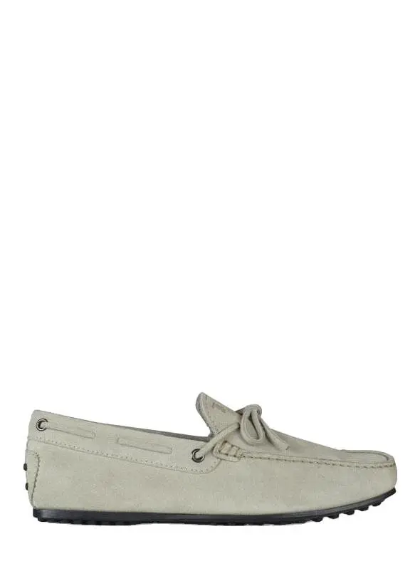 TOD'S Suede Loafers - Gray