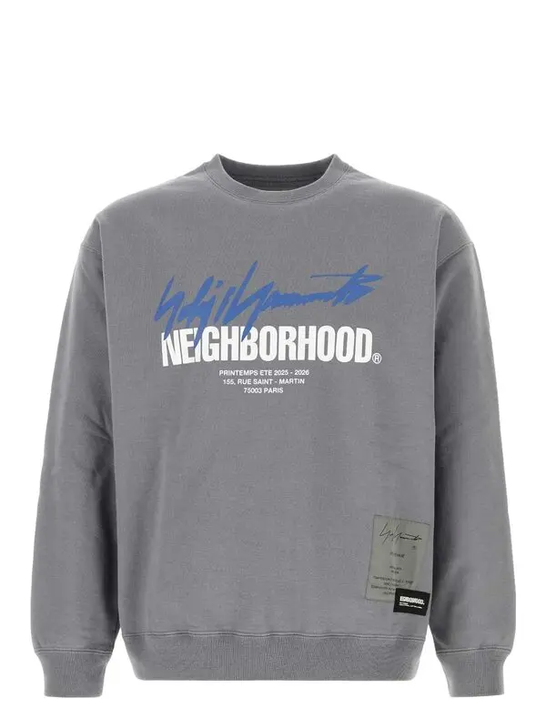 Yohji Yamamoto Grey Cotton X Neighborhood Sweatshirt - Gray
