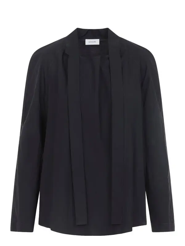 LEMAIRE Ascot Blouse - Blue