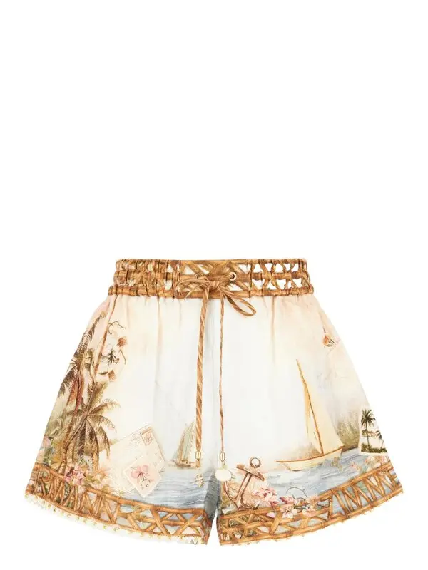 Zimmermann Clothing Shorts - Multicolor