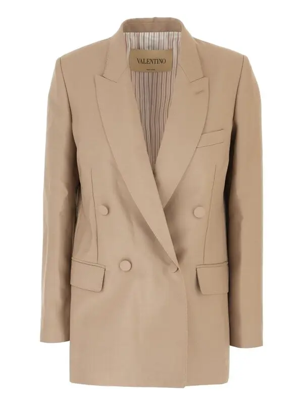 Valentino Garavani Double-breasted Blazer - Multicolor