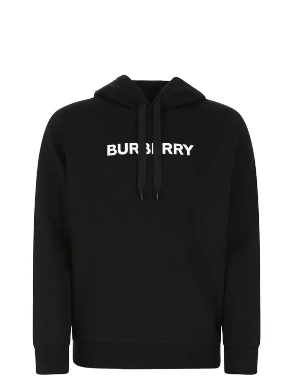 Burberry Cotton Sweatshirt - Black