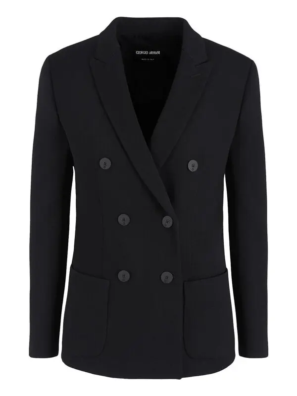 Giorgio Armani Wool Blazer - Multicolor