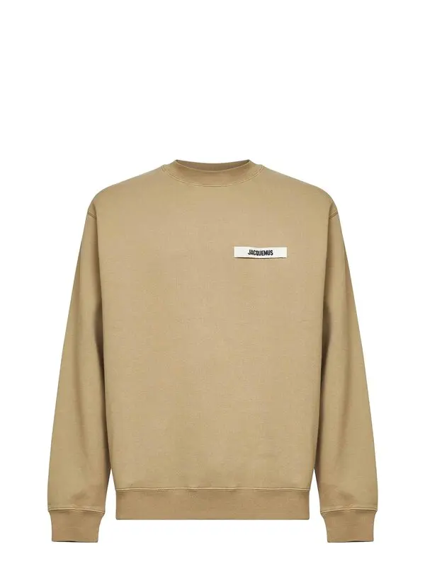 Jacquemus Organic Cotton Fleece Sweatshirt - Multicolor