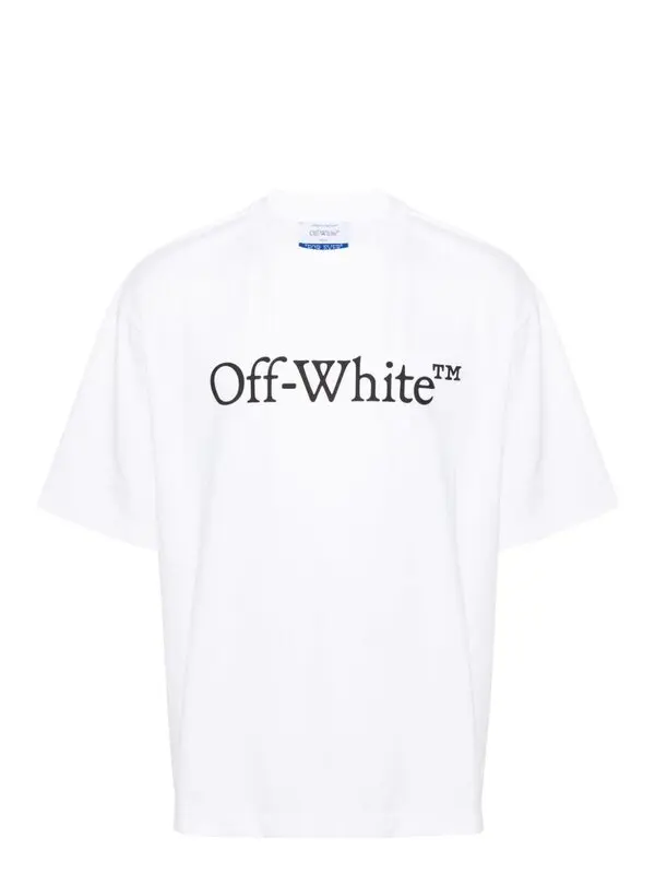 Off-White Big Bookish Cotton T-shirt - Multicolor