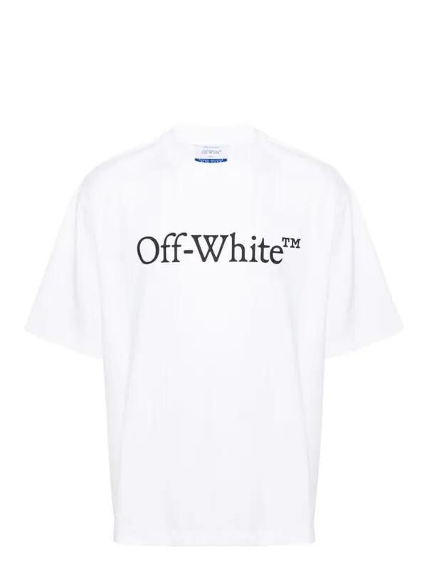 Off-White Big Bookish Cotton T-shirt - Multicolor