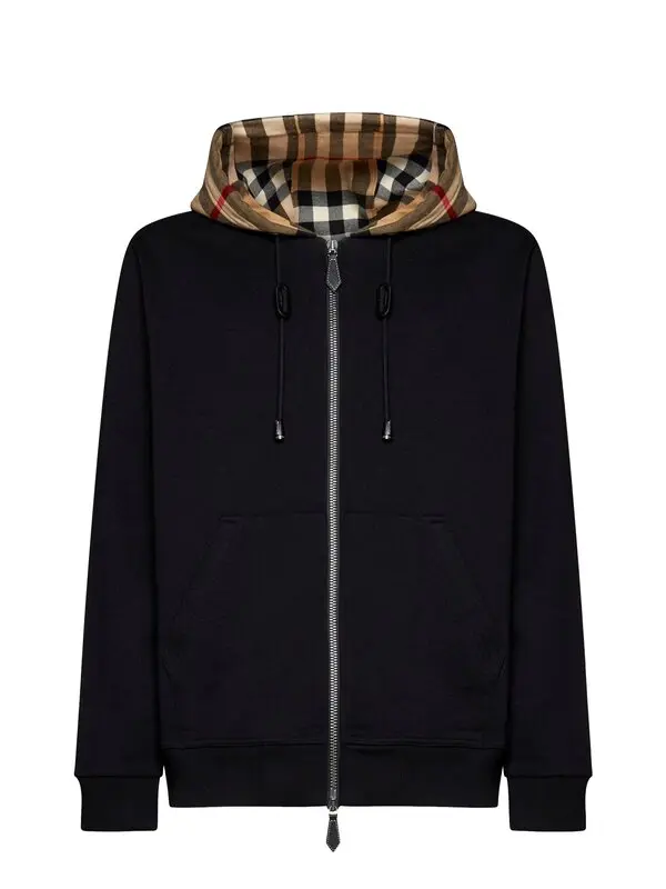 Burberry Check Hoodie - Multicolor