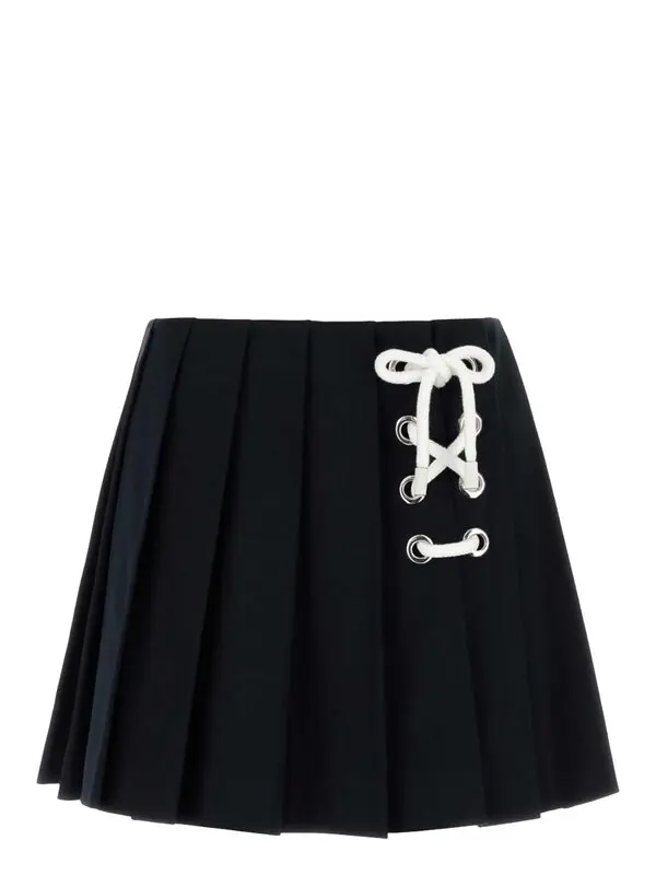 Prada Cotton Skirt - Blue