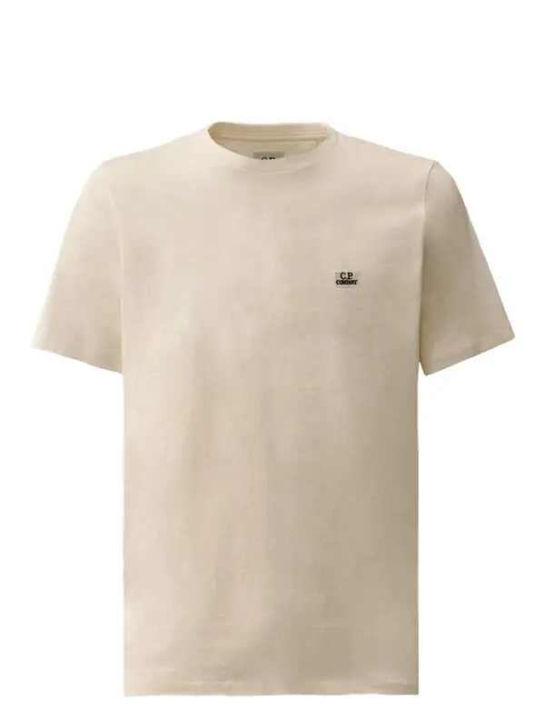 C.P. COMPANY Logo Cotton T-shirt - Multicolor