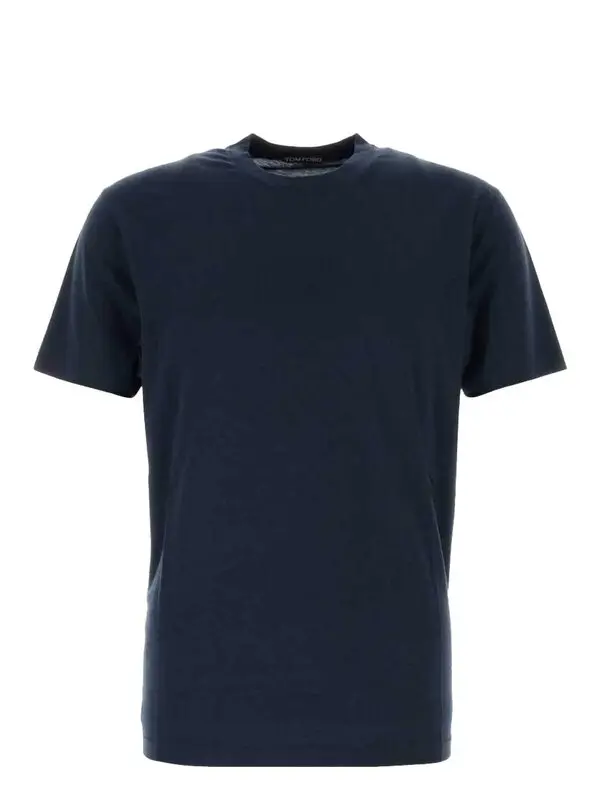 TOM FORD Crew-neck T-shirt - Blue