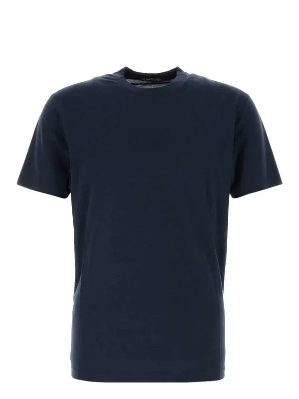 TOM FORD Crew-neck T-shirt - Blue