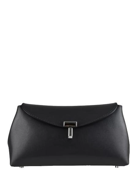 TOTEME Mini T-lock Clutch - Gray
