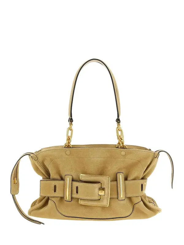 Balmain Anthem' Shoulder Bag - Cream