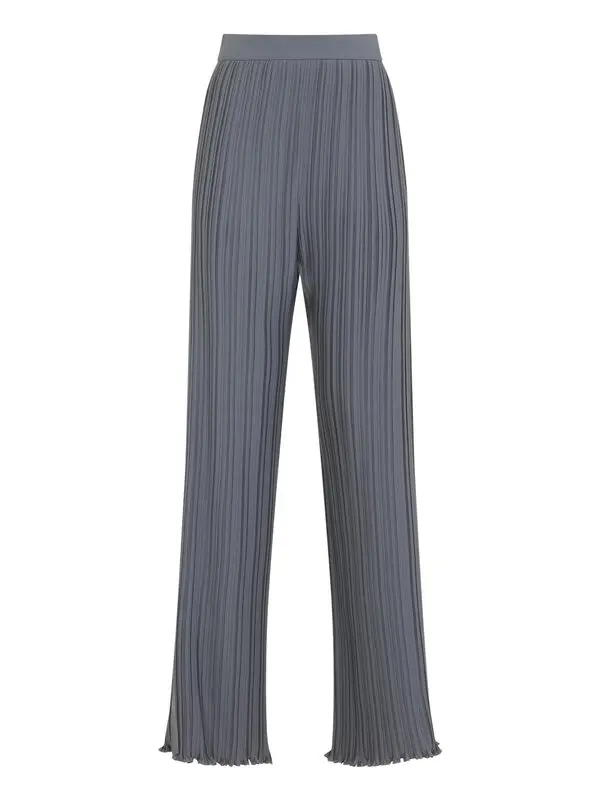 LANVIN Pleated Trousers - Gray