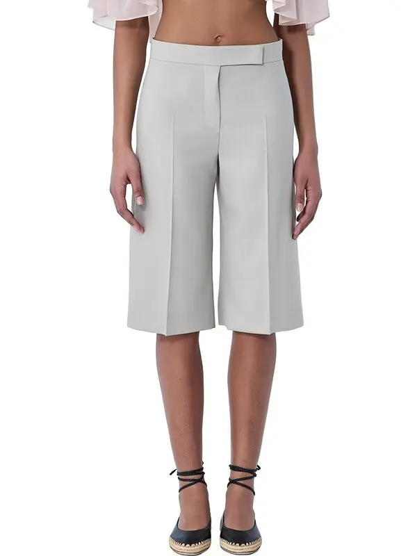 Max Mara Tailored Bermuda Shorts - Cream