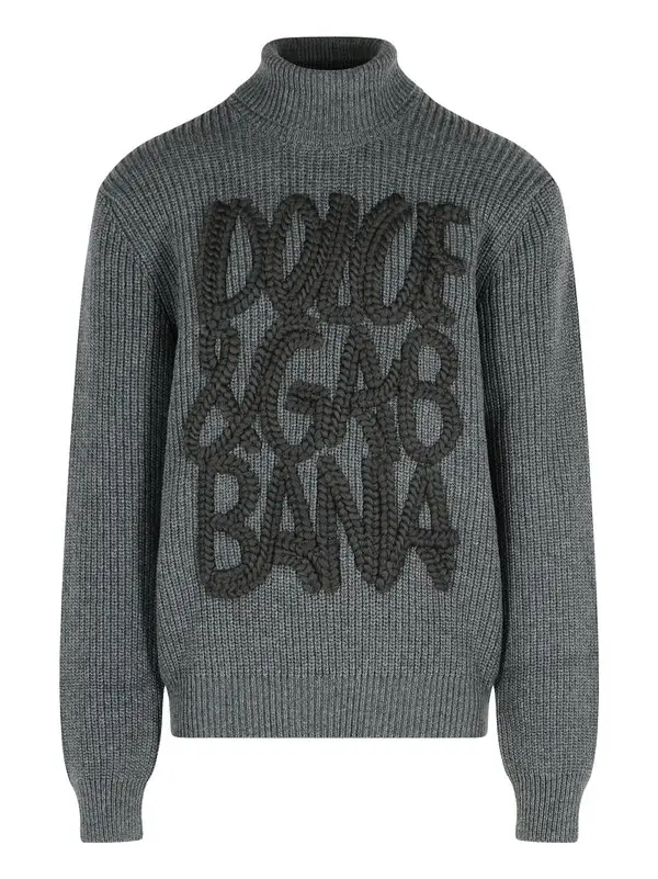 Dolce & Gabbana Virgin Wool Sweater - Gray