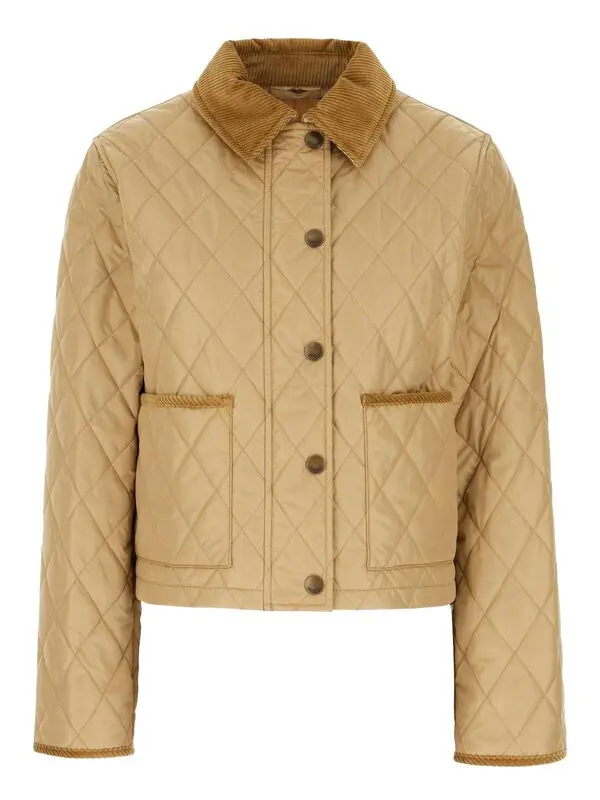 Burberry Quilted Jacket - Multicolor