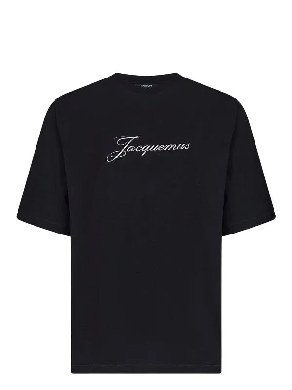 Jacquemus Logo-printed Jersey T-shirt - Multicolor